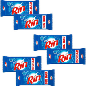 Rin advanced big bar 250 GM soap (PACK OF 6) Detergent Bar Price in ...