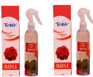 TOBY sweet Spray Rose air freshner.250 ml each.pack of 2. Price in ...