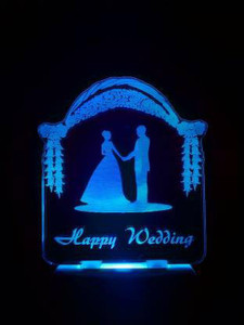 AVOXY 3D Illusion of Happy Wedding Night Lamp , Night Lamp Price in ...