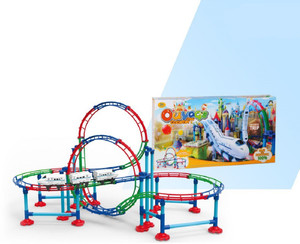 Jack Royal Battery Powered High Speed Roler Coaster Hyperloop Train Set ...