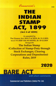 The Indian Stamp Act, 1899: Buy The Indian Stamp Act, 1899 by BARE ACT ...