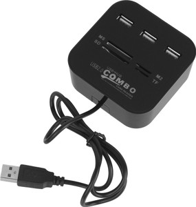 Flipkart SmartBuy All in One Combo 3-Port USB Hub ++ Card Reader Price ...