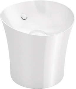 KOHLER K-20703-0 Veil Vessel Bathroom Basin Without Faucet Hole in ...