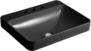 KOHLER K-2660IN-1-7 Forefront Vessel Bathroom Basin Sink without Faucet ...