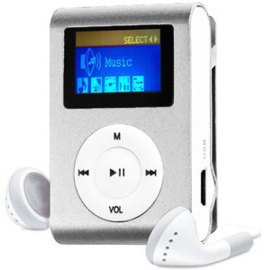 NICK JONES Digital MP3 Music Player LED Screen and Torch with Stereo ...
