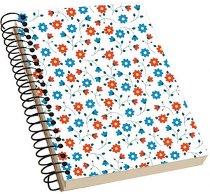 Lujosa Floral Acrylic Notebook A5 Note Book Single Rule 100 Pages Price ...
