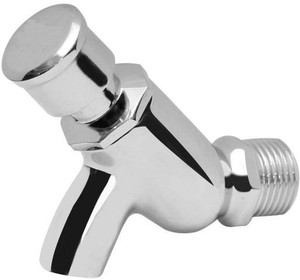 NEW WARE Brass Push Bib Cock for Bathroom/Water cooler taps with wall ...