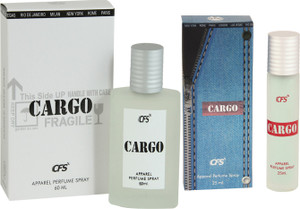 Buy CFS Cargo White 60ml + Cargo Denim 25ml Perfume - 85 ml Online In ...