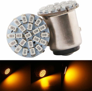 Kunjzone yellow indicator bulb Indicator Light Motorbike LED (12 V, 55 ...