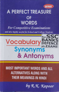 A Perfect Treasure Of Words Vocabulary Synonyms & Antonyms: Buy A ...