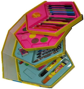 Flipkart.com | Kude Collection 46 Pcs Color Box - art set