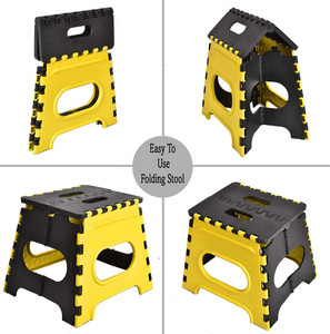 SARANGWARE Super Strong Medium Folding Step Stool for Adults and Kids ...