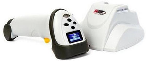 PremiumAV WIRELESS BARCODE SCANNER WITH DISPLAY SCREEN Bi-Directional ...