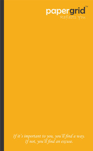 papergrid Long Book - 31 cm x 19 cm, Interleaf Regular Notebook ...