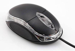HP Mouse attach with PC and Laptop Wired Laser Mouse (USB 2.0, Black ...