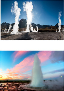 Water Fountain Scenery Poster Combo- Wall Decorative Poster|Water ...