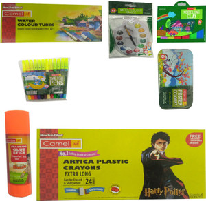 Flipkart.com | Camlin 1 MODLING CLAY SHADES POSTER COLOUR WATER COLOUR ...