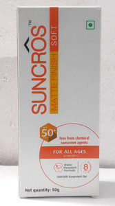 Suncros Sunscreen - SPF 50+ PA+++ matte finish soft lotion - Price in ...