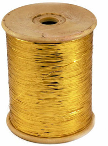 VEDANSHI Flat Badla (Metallic Yarn) Thread for Embroidery Work - Flat ...