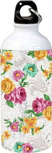 Flipkart.com | Fash Club Floral Printed Aluminium Sipper 600 ml Water ...