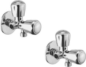ADDOR PACK OF 2 JAPSON TWO IN ONE Angle Valve Bathroom Faucets Taps and ...