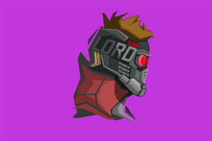 Star Lord Vector Logo - Guardians of the Galaxy 12 x 18 Wall Poster ...