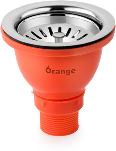 ORANGE Single Bowl Stainless Steel Kitchen Sink 18*16*8 Inch Vessel ...