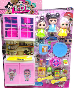 LOL Surprise Big Kitchen Set with Dolls and Accessories - Big Kitchen ...
