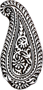 AN Handicrafts Wooden Mango Shape Printing Stamp Printing Blocks Price ...