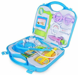 Akansha Gift&Toys Premium Blue Doctor Set Toy/Game Attachi ,Medical kit ...