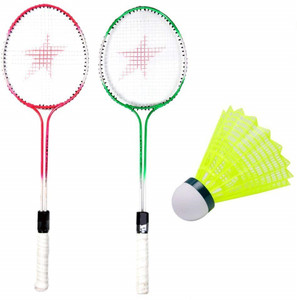 XERTA Double Rackets, Lightweight & Sturdy Perfect for Beginner Red ...