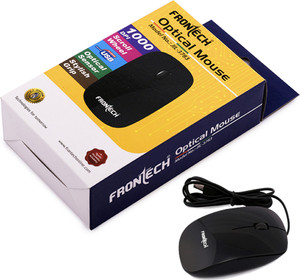 Frontech USB Optical Mouse JIL-3783 Wired Ambidextrous Optical Mouse ...