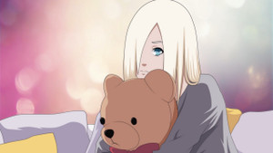 Anime Naruto Yamanaka Ino Girl Toy Bear Art HD Poster Paper Print ...
