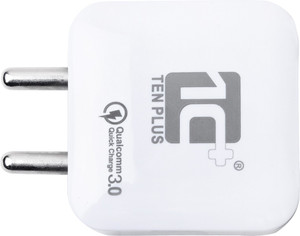 Ten Plus 3.1 A Wall Charger for Mobile with Detachable Cable - Ten Plus ...