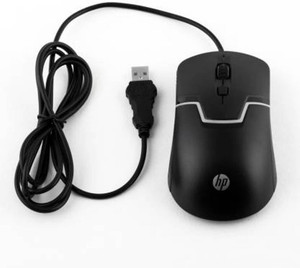 HP M100 Wired Optical Gaming Mouse (USB 2.0, Black) Wired Ambidextrous ...