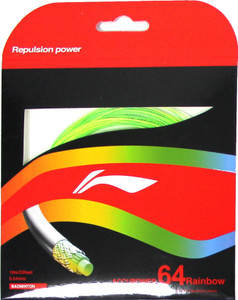 LI-NING AP64-Rainbow String (0.64mm) 0.64 Badminton String - 10 m - Buy ...