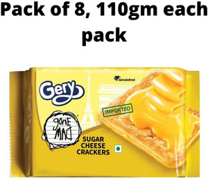 Gery Gone Mad Sugar Cheese Crackers - Crispy Biscuit Snack with Cheese ...