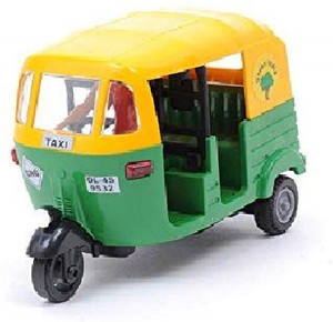 Quinergys Toy's and Gift) 1: 14 Scale Bajaj Auto Model Toy Rickshaw ...