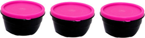 Flipkart.com | Lush New Black Normal Storage containers Pink Pack of 3 ...