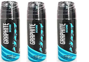 GRAPHITE SCORE SPORTY DEO BODY SPRAY PACK OF 3 R Body Spray - For Men ...