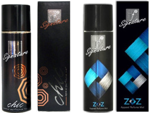 Buy tfz Signature Exotic Chic And ZOZ Perfume 200ml Each (Pack of 2 ...