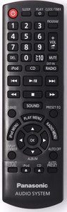 Panasonic SC-HC35 SA-HC35 SAHC35 PANASONIC Remote Controller ...