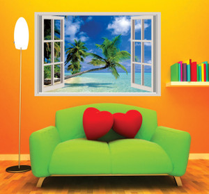 INTERIOR 2 YOU 91.44 cm Wall Window stickers Self Adhesive Sticker ...