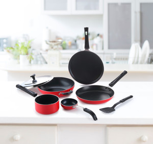 CRYSTAL CLASSIC Series Non-Stick Coated Cookware Set Price in India ...