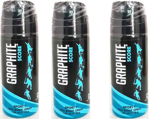 GRAPHITE SCORE PACK OF 3 Body Spray - For Men & Women - Price in India ...