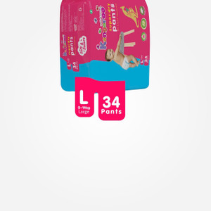 KANGAROO Super Dry Diaper Pants Larg Size - L - Buy 34 KANGAROO ...