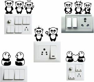 DECOR Production 30.48 cm Decorative Wall Switch Sticker Self Adhesive ...