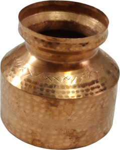 Flipkart.com | Mj Traders Special Spoted hammered Kalash 1Liter Copper ...