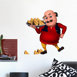 Decals Creation 35 cm Motu Wall Sticker Self Adhesive Sticker Price in ...