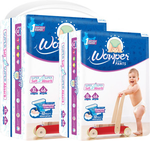 Wowper Fresh Pants Diapers – Extra Large 46 Pieces (Pack Of 2) - XL ...